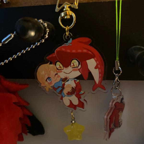 Acrylic Keychain Link X Sidon - Etsy