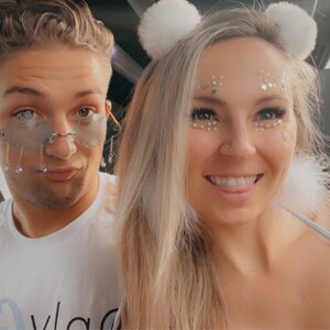 Kandi Charm Necklace Dino Skeleton - Etsy