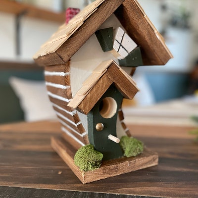 CROOKED BIRDHOUSE - Etsy