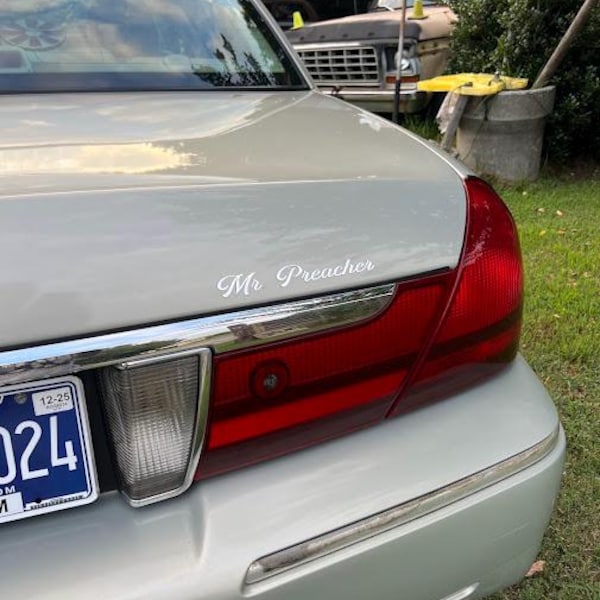 Personalized 3D Car Emblems, Heavy-duty Metal Letters With Strong ...