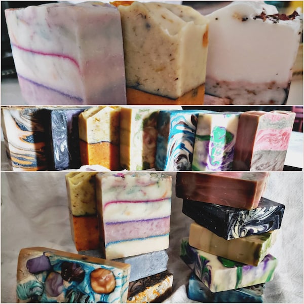8 Handmade Soaps | Bulk Soap | Variety Pack | Artisan Soap | All ...