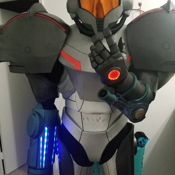 Metroid Dread Samus Aran's Omega Arm Cannon With Firing Action 3D Model ...
