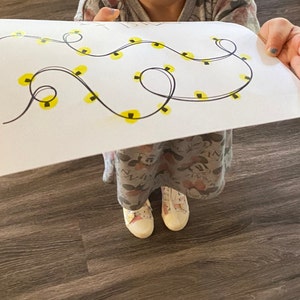 Firefly Fingerprint Art Fingerprint Craft Firefly Kids - Etsy