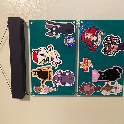 Acrylic Display for Stickers, Sticker Display, Patch Display, Acrylic ...