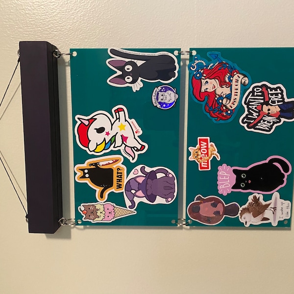 Acrylic Display for Stickers, Sticker Display, Patch Display, Acrylic ...