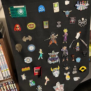 Enamel Pin Display Banner Multiple Sizes Badge Display | Etsy