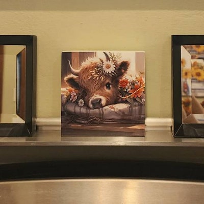 Highland Cow Farmhouse Decor - Etsy