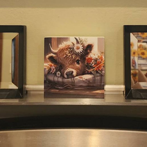 Highland Cow Farmhouse Decor - Etsy