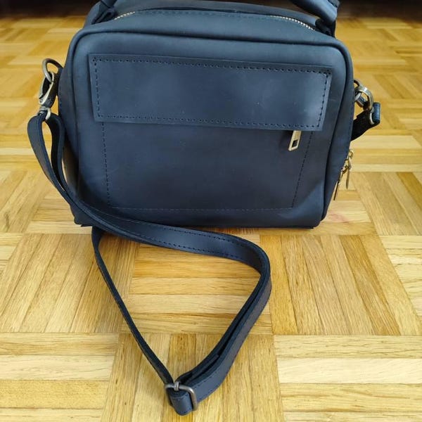 Leather Crossbody Bag, Small Leather Purse, Personalized Handbags for ...