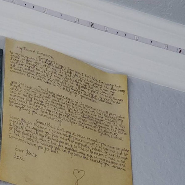 Custom Fictional Character Letter - Etsy