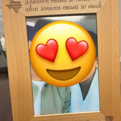 Personalized Long Distance Relationship Picture Frame by Lifetime ...