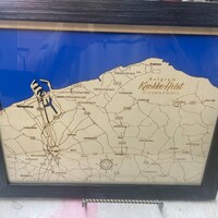 Ocho Rios Map SVG, Laser Cut Files, Layers Depth, Jamaica Multilayer ...