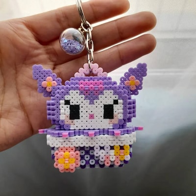 Instant Download 3D Perler Beads Pattern to Build This CUTE Anime Wand ...