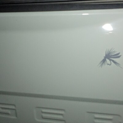 Fly Vinyl Decal, Fly Fishing Decal, Fly Fishing Vinyl Sticker, Fly ...