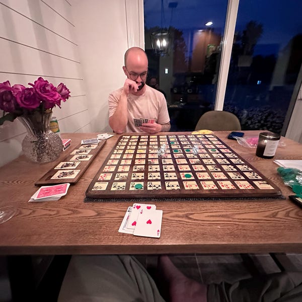 Handmade Wood Burned Sequence Game Board: 24-inch Round - Etsy