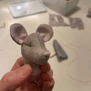Mini Mouse 16 Cm Soft Toy Sewing Pattern and Tutorial - Etsy