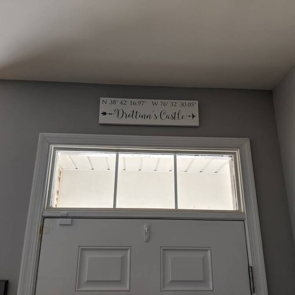 Personalized Wedding Gift | GPS Sign | Custom Coordinates Sign | Mother ...