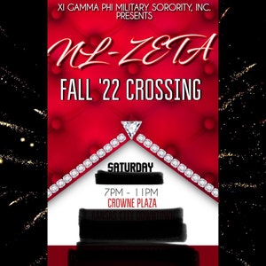 Kappa Fraternity Party Flyer Template Edit Online 5x7 - Etsy