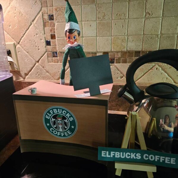Elf Mini Coffee Prop, Elf Accessory - Etsy