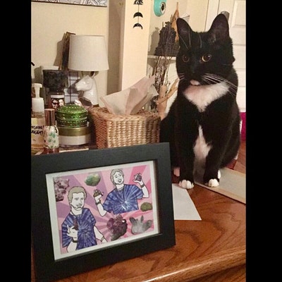 90's Rom Com Inspired Sticker Pack Set of 6 Nineties Movie Themed Die ...