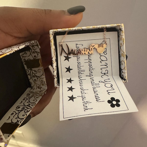 Custom Arabic Name Necklace, Arabic Calligraphy Necklace, Gold Arabic ...