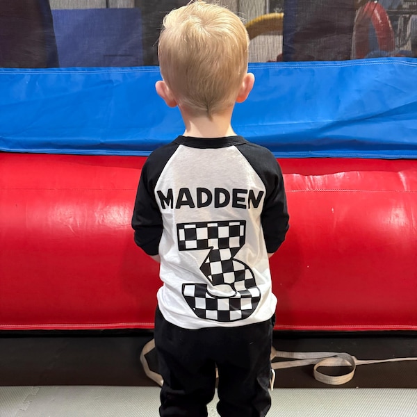 Race Car Boy Birthday Shirt, Racecar Birthday, Birthday Boy Shirt, Race ...
