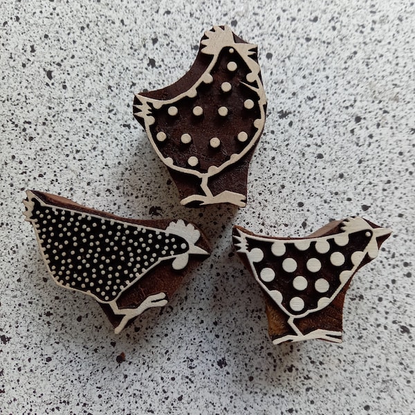 Funky Chickens Stamp - Etsy