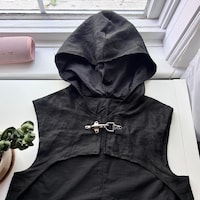 Hooded Half Vest Sewing Pattern, LARP Rogue Pattern, Medieval Villain ...
