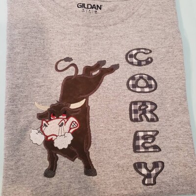 Rodeo Bucking Bull Applique Embroidery Designs INSTANT DOWNLOAD - Etsy