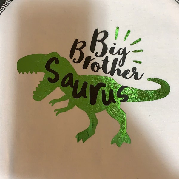 Big Brother Saurus Svg, T-rex Dinosaur Svg, Big Bro Svg Dxf Eps Png ...