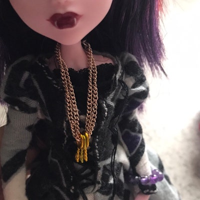 Barbie Doll Multi Crosses Pendants Silver Chain Necklace - Etsy