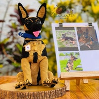 Crochet Pattern | German Shepherd | Dog | Alsatian | Amigurumi Pattern ...