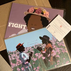 The Color Purple Movie Art Poster Sisters Play, You and Me Us Never ...