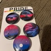Subtle Pansexual Pride 1.5 Metal Pinback Buttons Pan Flag Colors Subtle ...