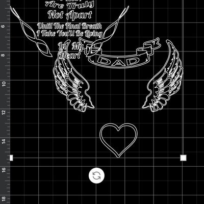 RIP Dad SVG, Angel Daddy Digital Download, Dad Svg, in Memory of Dad ...