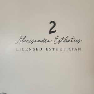 Please Use Other Door Decal Directional Vinyl Sticker Entryway Signage ...