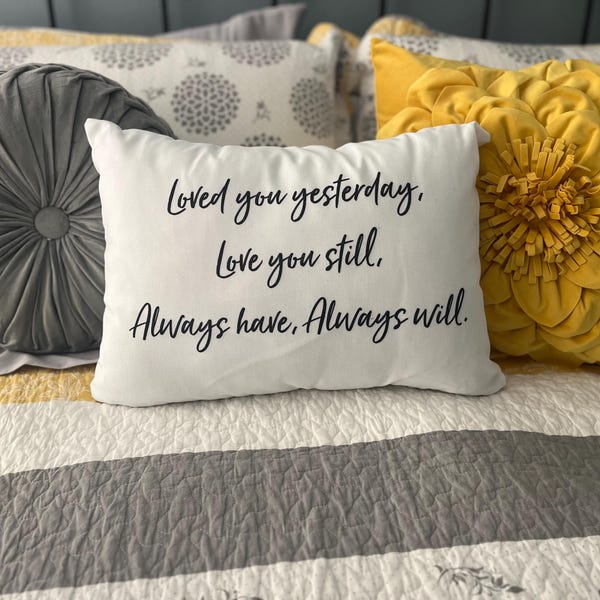 Personalized Pillow, Custom Pillow, Custom Quote Pillow, Pillow Quote ...
