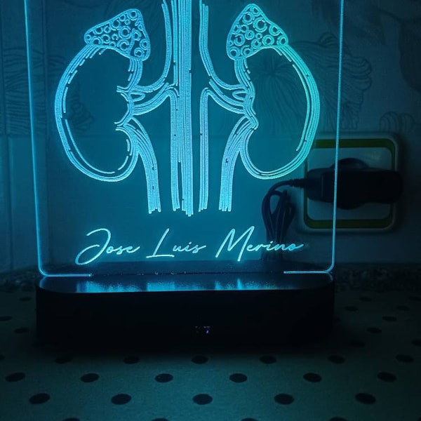 Personalized Lung Pulmonologist Night Light,custom Medical Student ...