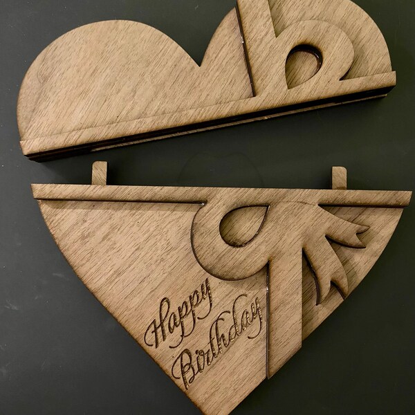 Gift Card Bundle Svg Laser Cut, Laser Cut File, Gift Card Box Bundle ...