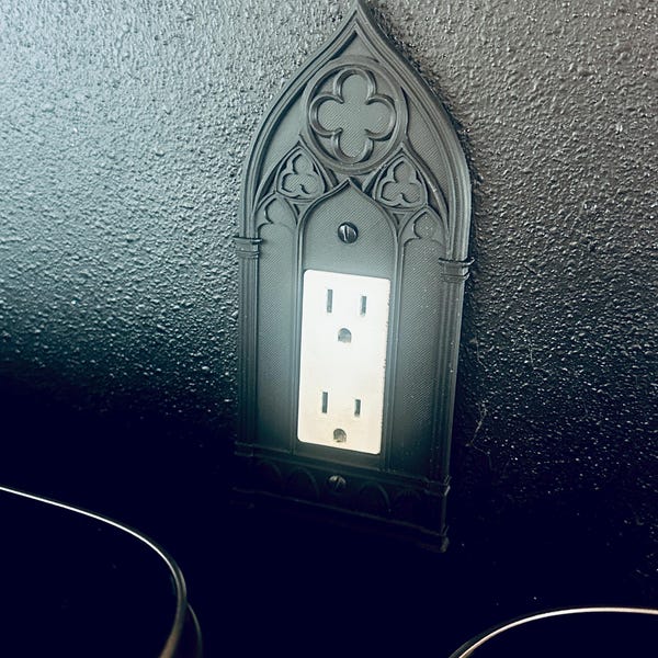 Gothic Light Switch Plate Cover: Dark Medieval Wall Decor - Etsy