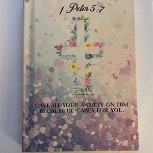 Anxiety Prayer Journal, Sermon Notebook, Devotional Self Care Book ...