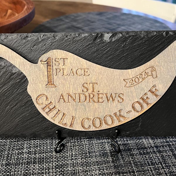 Cooking Contest Award Bundle, Cooking Gifts, Chili Cookoff Trophy ...