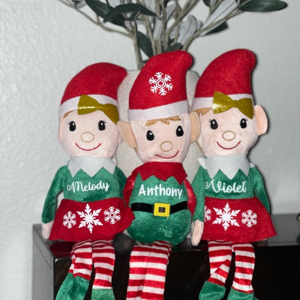 Christmas Elves, Personalized Elf, Custom Christmas Gifts, Gifts for ...