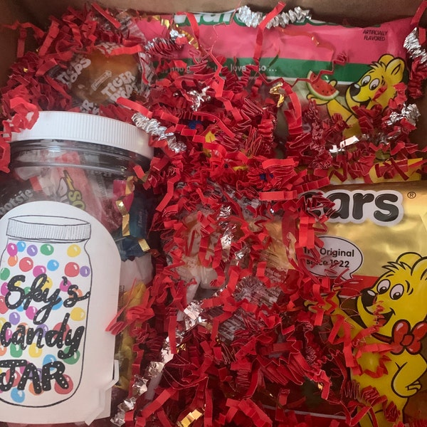 Red Candy Box - Etsy
