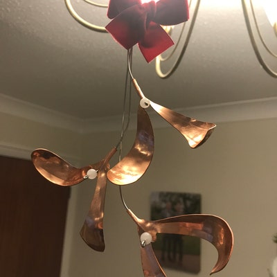 Copper Mistletoe Single - Etsy UK