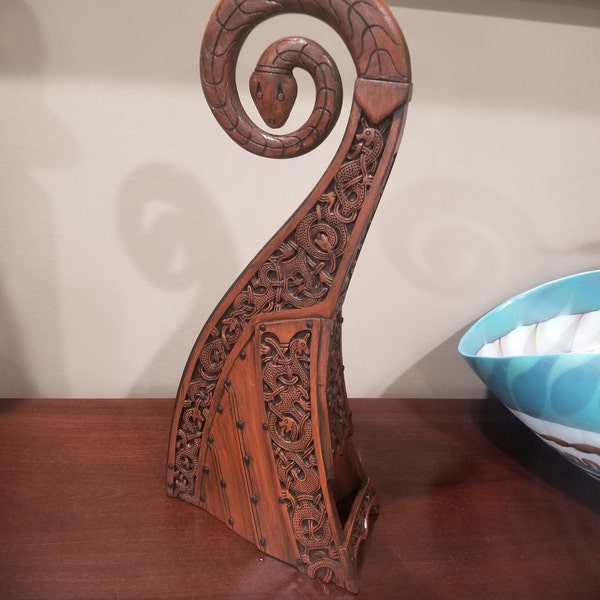 The Viking Prow: Coiled Serpent - Sculpture Celebrating the 950th ...