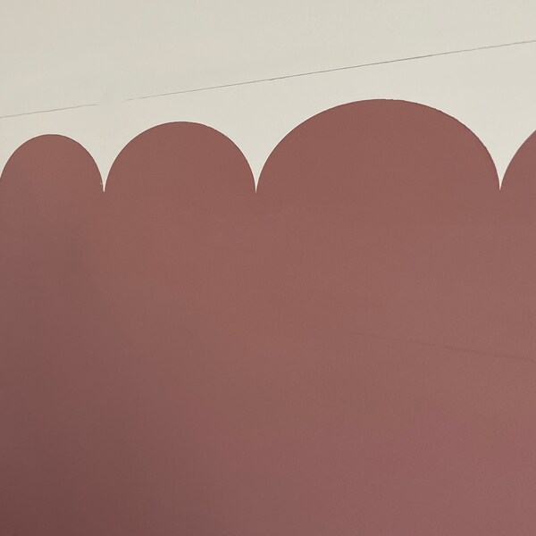 Scallop Edge Stickers Scallop Edge, Scallops, Wall Stickers, Wall ...