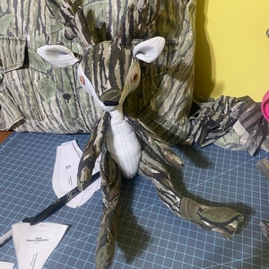 Deer With Pants and Sweater Sewing Pattern and Instructions - Etsy