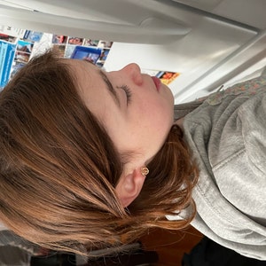 Hope Stud Earrings // Minimalist // Geometric // Modern // Delicate ...