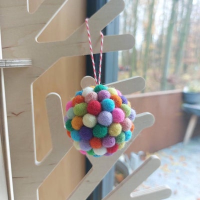 25 Large Round Wall Mirror in Bright Multi Colours. Rainbow Mirror ...